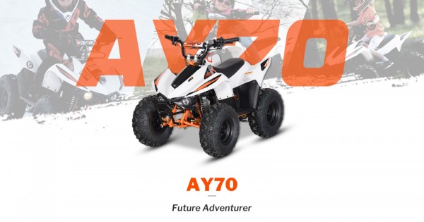 ATV KAYO AY70 – ATV pentru copii, motor 72cc, 4 timpi, cutie full ...
