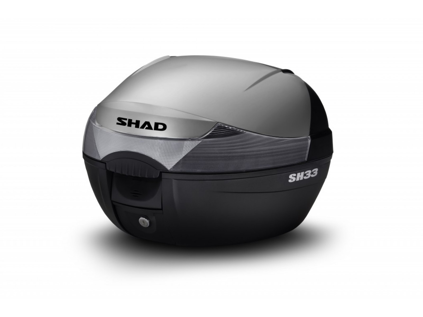 Top case cu capac colorat SHAD SH33 New titanium